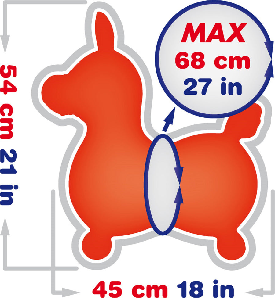 Rody Inflatable Bounce Horse With Pump – KETTLER USA